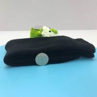 China Black Autumn Breathable Sweat Wicking Anti Slip Cotton Crew Compression Sports Socks for sale