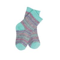 China Children Casual Socks in Cotton Fabric with Small Flower Print and Anti Slip Design for sale