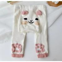 China Comfortable Casual Baby Tights with 3D Ears and Cute Animal Patterns in Thick Cotton for sale
