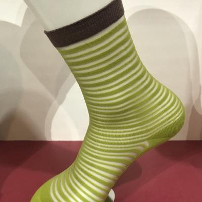 China Cotton Nylon Comfortable Knit Glass Socks for Women Custom Logo OEM 35-40 Ladies Size for sale