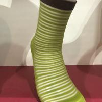 China Cotton Nylon Comfortable Knit Glass Socks for Women Custom Logo OEM 35-40 Ladies Size for sale