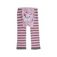 China Knitted Daily Tights Spring Autumn Cute Printed Pants Leggings for Girls Soft Elastic for sale