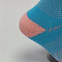 China Custom Colorful Men's Socks Logo Position Other 80% Combed Cotton 17% Polyamide 3% Spandex for sale