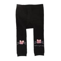 China Infant Toddler Baby Girls Opaque Knitted Cute Cartoon Giraffe Pattern Print Stockings for sale