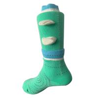 China Modern Combed Cotton 3D Ears Double Ribbed Socks for Kids Design and Needle Detection for sale