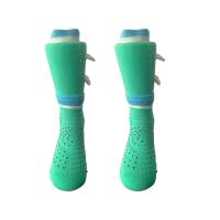 China Modern Combed Cotton 3D Ears Double Ribbed Socks for Kids Design and Needle Detection for sale