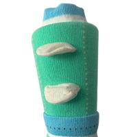 China Modern Combed Cotton 3D Ears Double Ribbed Socks for Kids Design and Needle Detection for sale
