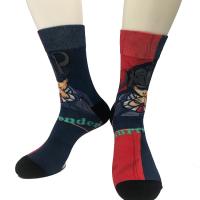 China 360 Degree Printing Effect Personalized Design Cotton Socks for Men and Women for sale