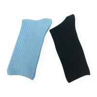 China Weaving method Knitted Beauty Socks for Women 100% Cotton Double Cylinder Slouch Socks for sale