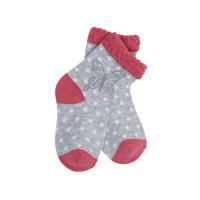 China Colorful Stripe Baby Socks Breathable Fabric 70%Cotton 28%Polyester 2%Spandex for sale
