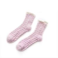 China Daily Socks Breathable Non-slip Coral Fleece Floor Cozy Socks with Needle Detection NO for sale