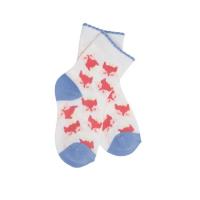 China Standard Thickness Breathable Infant Baby Girl Princess Cotton Socks for Children Kids for sale