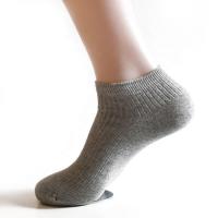 China Summer Comfortable Breathable Short Ankle Socks Fabric 3%spandex Logo position Cuff for sale