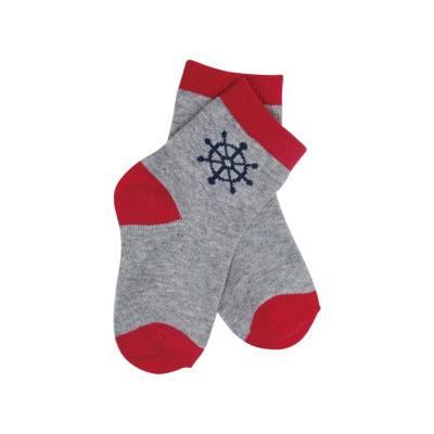 China Thick Warm Newborn Socks with Anti Slip Bottom Fabric 70%Cotton 28%Polyester 2%Spandex for sale