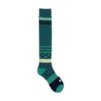 China Print Pattern Wool Cross Country Skiing Knee High Sports Socks for Men and Women for sale