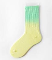 China Inventory of Red Purple Gradient Giant Cozy Socks for Women in Summer Days for sale