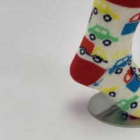 China Thick Warm Newborn Socks with Anti Slip Bottom Fabric 70%Cotton 28%Polyester 2%Spandex for sale