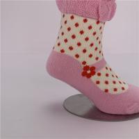 China Infant Baby Custom Christmas Big Ruffle Socks for Children Popular Style Beauty Socks for sale