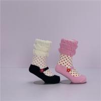 China Infant Baby Custom Christmas Big Ruffle Socks for Children Popular Style Beauty Socks for sale