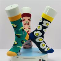 China Colorful Jacquard Pattern Anti Bacterial Socks Perfect for Women's Daily Must-Have for sale