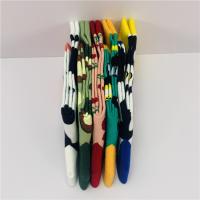 China Colorful Jacquard Pattern Anti Bacterial Socks Perfect for Women's Daily Must-Have for sale