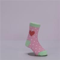 China Standard Thickness Cute Print Baby Socks Anti Slip Breathable Cotton Toddler Socks for sale