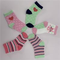 China Standard Thickness Cute Print Baby Socks Anti Slip Breathable Cotton Toddler Socks for sale