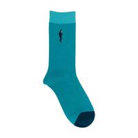 China Knitted Daily Socks for Women Red Blue Cute Printed Non-slip Embroidery Customized Socks for sale