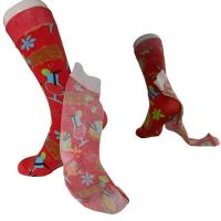China Women's Novelty 3D Socks Knitted Food Print Socks with Digital Printing Methods for sale