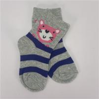 China Standard Thickness Cartoon Baby Socks Non Slip Organic Cotton Breathable for Children for sale