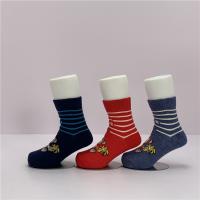 China 70%Cotton 28%Polyester 2%Spandex High Knitted Ankle Boys Socks for Baby Daily Comfort for sale