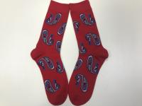 China Custom Logo Fashion Printing Socks Men Fashion Socks Weaving method knitted Affordable for sale