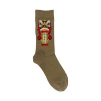 China Print Pattern Unisex Crew Socks for Luxury Sale in Combed Cotton Fiber All Year Round for sale