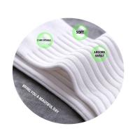 China Regular Style White Loafer Socks For Women Moisture Wicking Breathable Absorption for sale