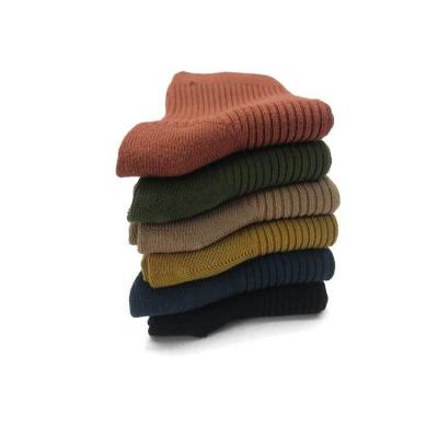 China Autumn Retro Breathable Socks for Women 6 Colors Bamboo Fiber One Size Fits Most 35-40 for sale