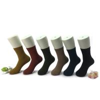 China Autumn Retro Breathable Socks for Women 6 Colors Bamboo Fiber One Size Fits Most 35-40 for sale