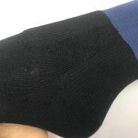 China Skin-friendly and Durable Black Cotton Compression Socks for Professional Athletes for sale
