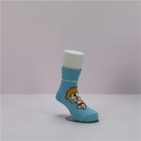 China Breathable Fabric Socks for Baby Boys Cute Cartoon Doll Design and Standard Thickness for sale