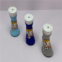 China Breathable Fabric Socks for Baby Boys Cute Cartoon Doll Design and Standard Thickness for sale