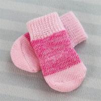 China Stay Fashionable and Cozy with These Pink/Blue Dog Socks Winter Season Must-Have for sale