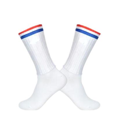China Skin-friendly and Custom Antislip Football Socks for Sports Teams Logo Position Other for sale