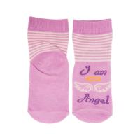 China NO Needle Detection Happy Newborn Slouch High Socks For Children Girl Long Socks 12-24M for sale
