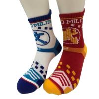 China Comfortable Cotton Mens Sport Socks with Multi-color Print and Other Printing Methods for sale