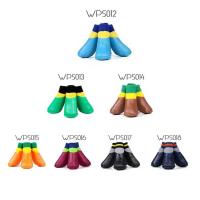 China Thick Pet Socks Set for Dogs and Cats 4PCS Anti-Slip Waterproof Sublimation Blanks for sale