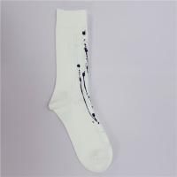 China Beauty Socks Print Pattern Multi-scene Sweat Absorption Custom Crew Socks for Sports for sale