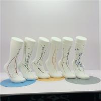 China Beauty Socks Print Pattern Multi-scene Sweat Absorption Custom Crew Socks for Sports for sale