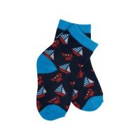 China Knitted Daily Socks for Kids Breathable Cotton Quick Dry Cute Print Custom Packaging for sale