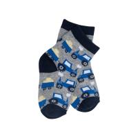 China Cotton School Socks for Boys Fabric 70%Cotton 28%Polyester 2%Spandex Beauty Socks for sale