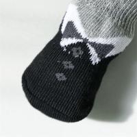 China Pet Matching Sustainable Dogs Cats Socks with Regular Style and Logo Position Cuff for sale
