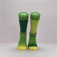 China Anti Slip Breathable Sweat Wicking Letter Pattern Long Sports Socks for 39-41 Size for sale